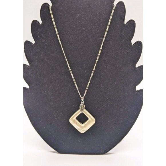 Hand Crafted | Jewelry | Champaigntone Geometric Pendant Necklace ...